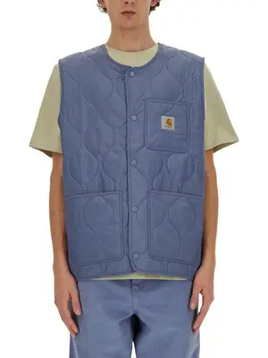 Carhartt Work In Progress Button Detailed Vests For Men