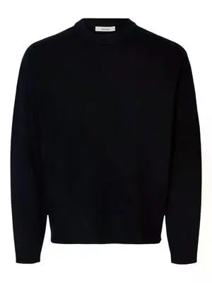 SELECTED Crew Neck Sweater - Blue