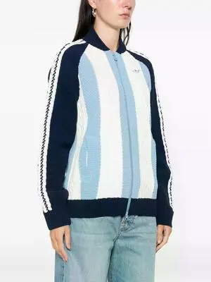 Adidas Archive Striped Zip Cardigan
