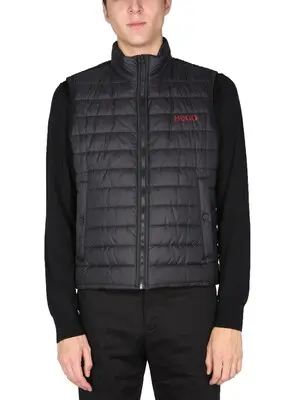 Hugo Button Detailed Vests For Men