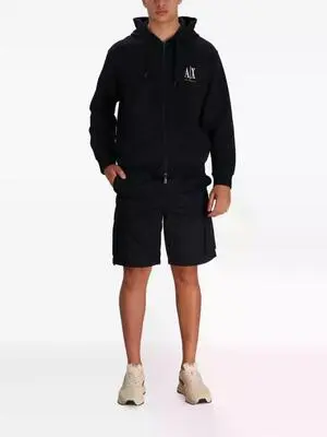 Armani Exchange Twill Cargo Shorts - Blue