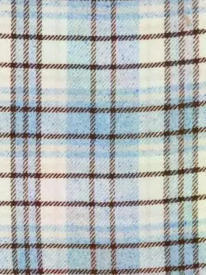 Marc O'polo Checked Fringed Scarf - Blue