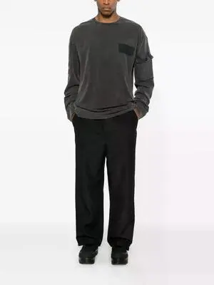 PEACEMAKER OAMC Sleeve-pocket T-shirt - Black