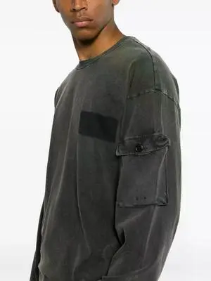 PEACEMAKER OAMC Sleeve-pocket T-shirt - Black