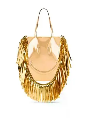 Moschino Fringed-strap Tote Bag