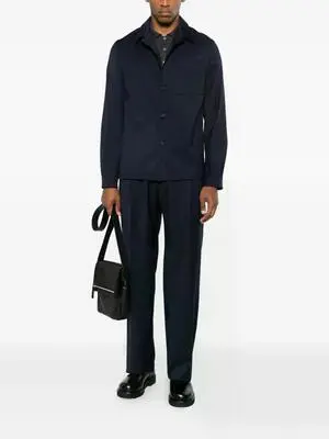 MANUEL RITZ Pleated Trousers - Blue