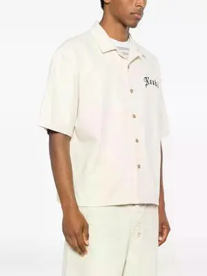 Ksubi Logo-embroidered Shirt
