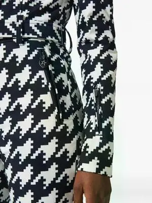 Perfect Moment Houndstooth Hooded Ski Suit