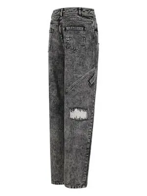 HUI MILANO Ripped Pocket Jeans