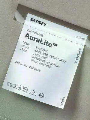 Satisfy Auralite Crew-neck T-shirt - Grey