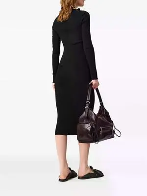 Stella McCartney Ribbed Knit Midi Dress