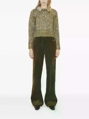 Tory Burch Contrasting-collar Sweater