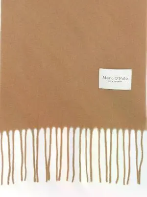 Marc O'polo Fringed Scarf - Brown