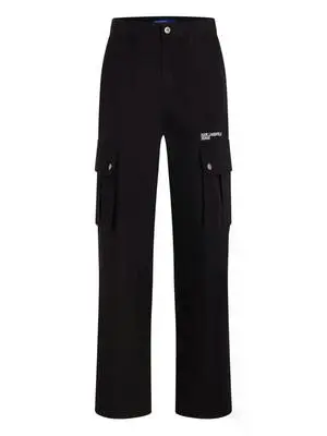 Karl Lagerfeld Logo-embroidered Trousers