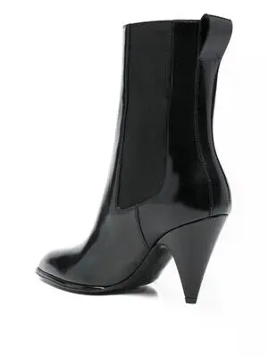 SERGIO ROSSI 85mm Cone-heel Boots