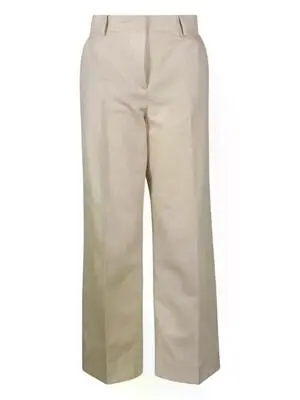 Max Mara Belt-loop Virgin-wool Trousers