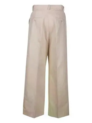 Max Mara Belt-loop Virgin-wool Trousers