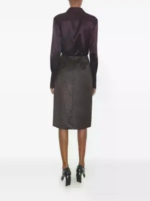 Tory Burch Textured Mini Skirt