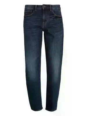 Armani Exchange Contrast Stitching Jeans For Men