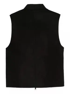 LOW BRAND Zip Sleeveless Vest