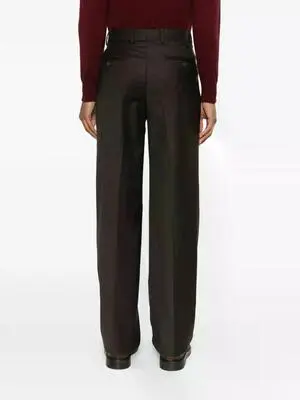 MANUEL RITZ Pleated Trousers - Brown