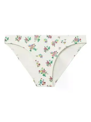Tory Burch Printed Bikini Bottoms - Neutrals