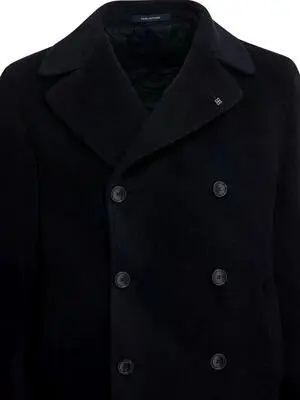 Tagliatore Double-breasted Coat - Blue