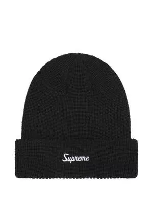 Supreme Loose Gauge Beanie - Black