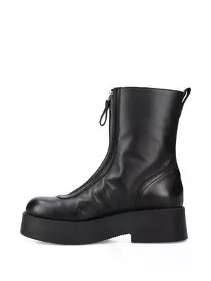 Premiata Platform Zip Boots