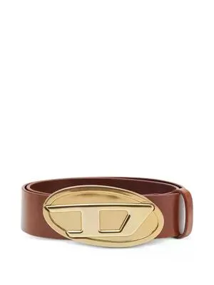 DIESEL B-1dr 2.0 Logo-buckle Belt - Brown