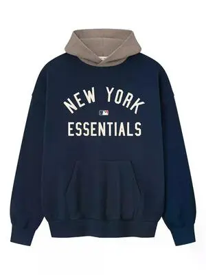 Fear Of God X Mlb Yankees Graphic Hoodie - Blue