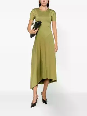 Victoria Beckham Zip Midi Dress