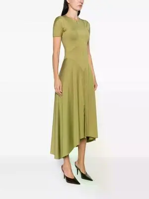 Victoria Beckham Zip Midi Dress