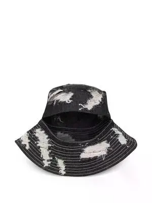 WHO DECIDES WAR BY EV BRAVADO Wide Brim Hat - Black