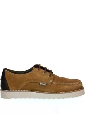 Barbour Contrast Stitching Shoes For Men