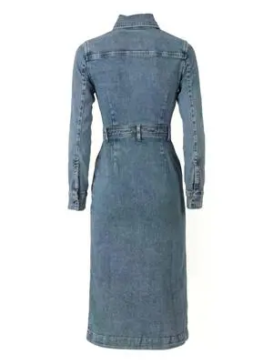 7 For All Mankind Button-up Midi Dress