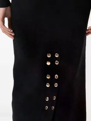 FRACOMINA Button Embellished Midi Skirt