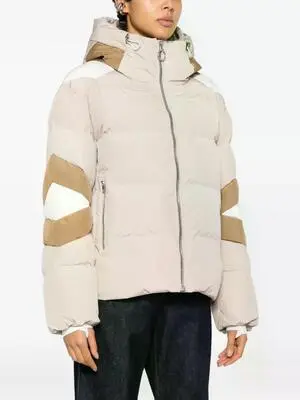 Fusalp Charloy Hooded Puffer Jacket - Neutrals