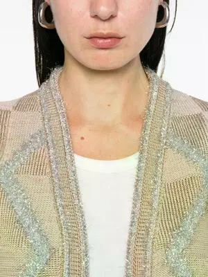 CECILIA PRADO Diamond Pattern Cardigan