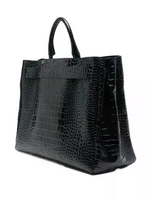 Iceberg Crocodile-effect Tote Bag