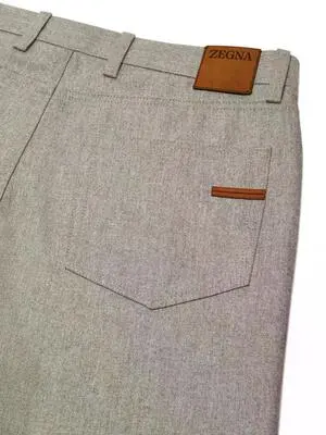 Zegna Roccia Trousers - Grey