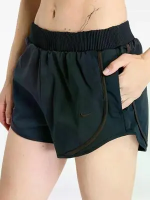 Nike Logo-embroidered Shorts - Black