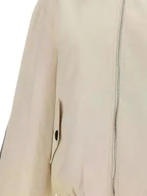 JACQUES Contrasting-collar Bomber Jacket