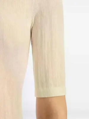 12 STOREEZ Henley-neck Bodysuit