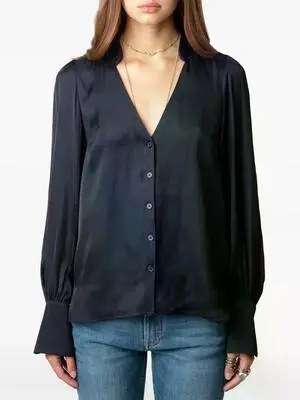 Zadig&Voltaire Tinous Satin Blouse