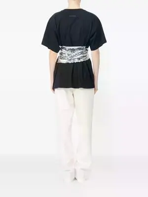 MAISON MARGIELA Sequin Embellished T-shirt - Black