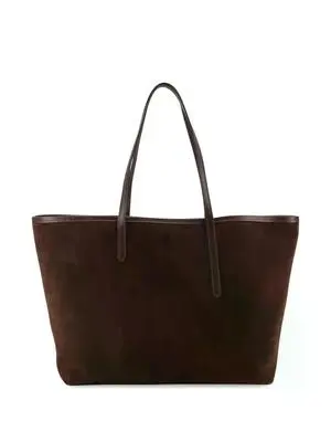 ATP ATELIER Eraclea Suede Shoulder Bag - Brown