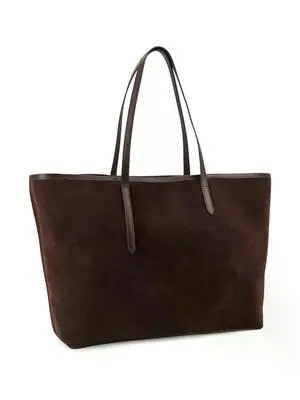 ATP ATELIER Eraclea Suede Shoulder Bag - Brown