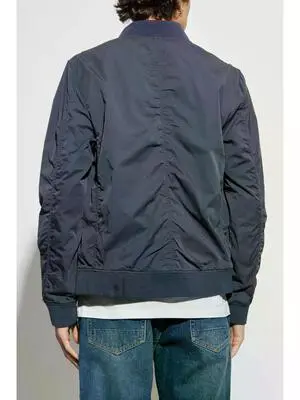 ALLSAINTS Ramskull Bomber Jacket - Blue