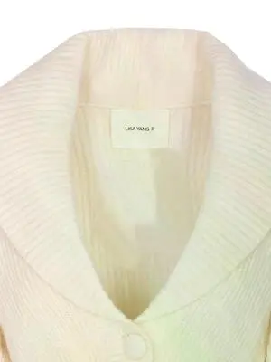 LISA YANG Alessandra Button Cardigan - Neutrals